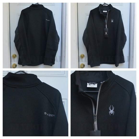 Spyder | Jackets & Coats | Nwt Spyder Mens Outbound Half Zip Jacket ...
